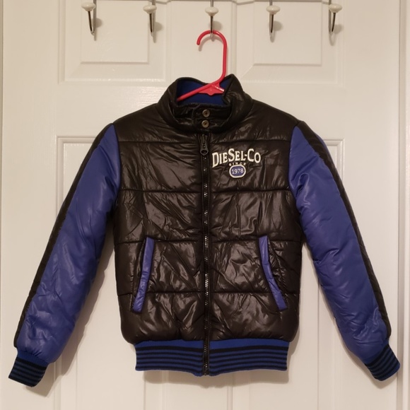 Diesel | Jackets & Coats | Diesel Reversible Puffer Sweater Padded ...